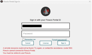 FlowJo and FlowJo Portal Licensing Troubleshooting - FlowJo Documentation | FlowJo Documentation ...